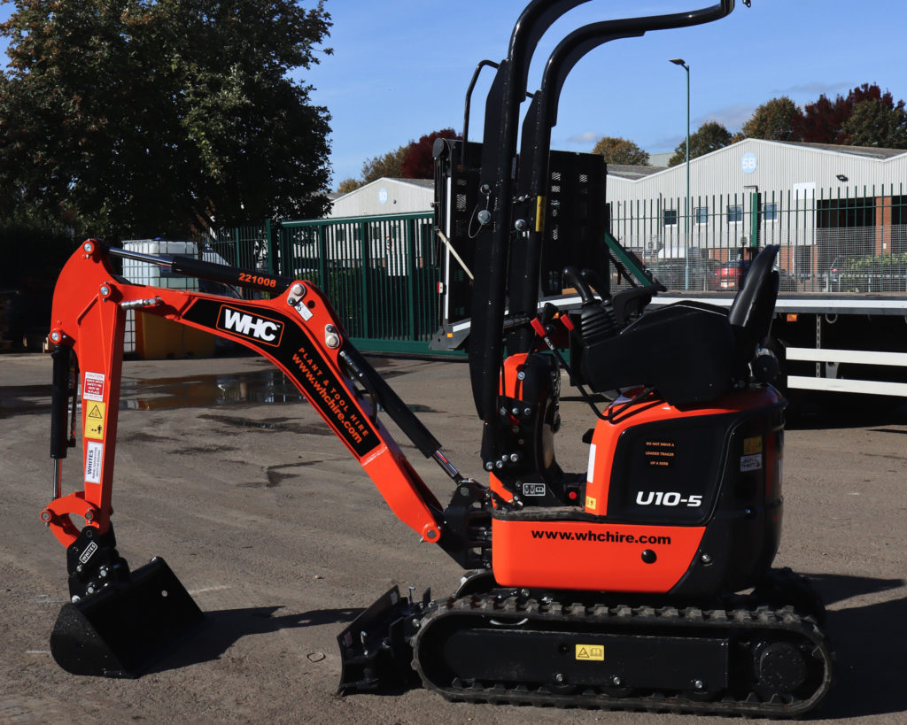 New Kubota U10-5 Micro Diggers At WHC Hire | WHC Hire Services