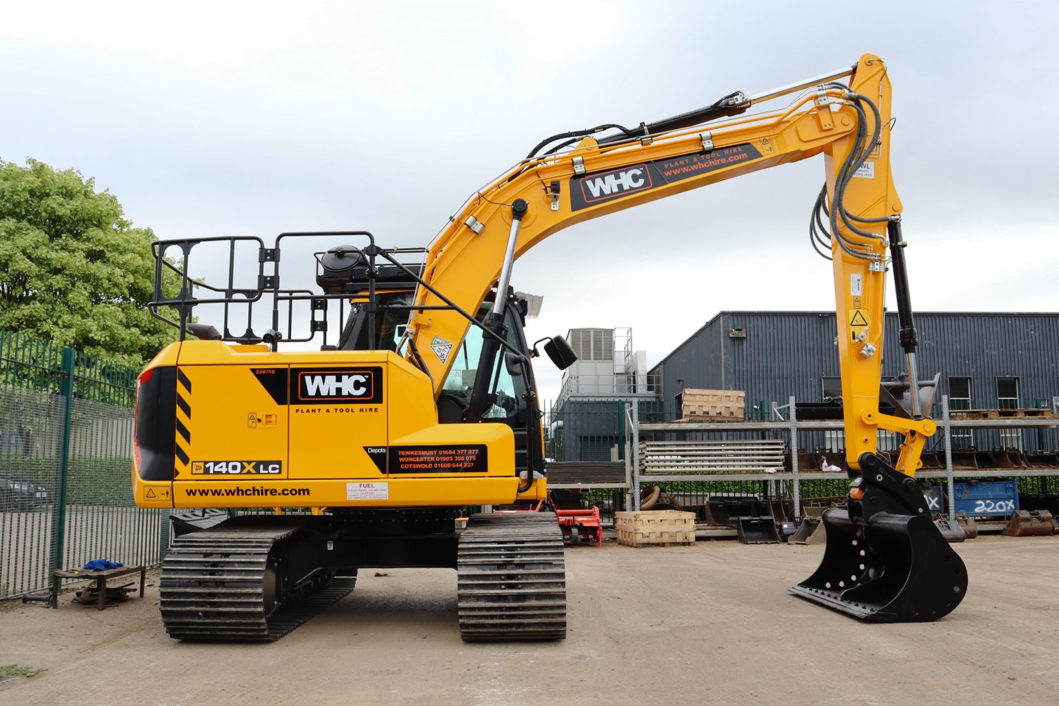 NEW JCB 140X Series Stage V Update Introduced Into The Fleet | WHC Hire ...