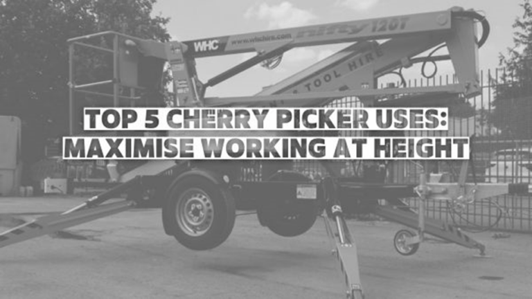 Top 5 Cherry Picker Uses: Maximising Working At Height | WHC Hire Services